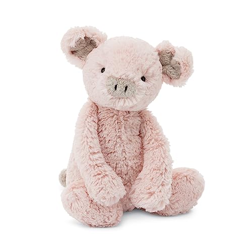 Jellycat Bashful Pig Stuffed Animal Plush, Medium, 12 inches