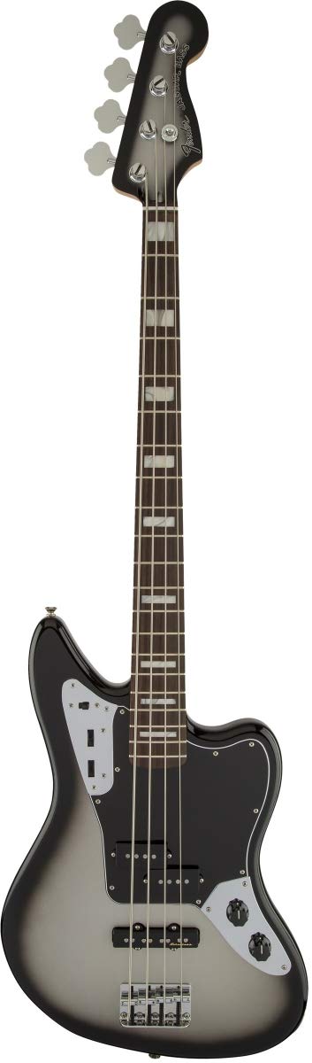 Fender Troy Sanders Jaguar Bass, Silverburst, Rosewood Fingerboard