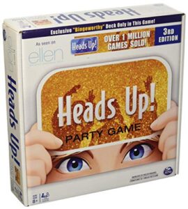 spin master heads up party game