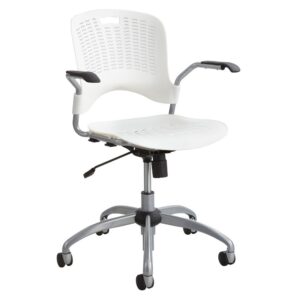 safco products 4182bl sassy manager swivel chair, black