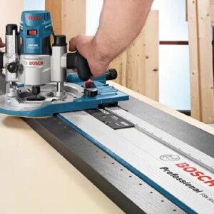 Bosch Professional FSN RA 32-800 guide rail (800 mm long, compatible with Bosch Professional GKS G-model circular saws, GKT plunge saws, selected GST jigsaws + GOF routers with adapter)