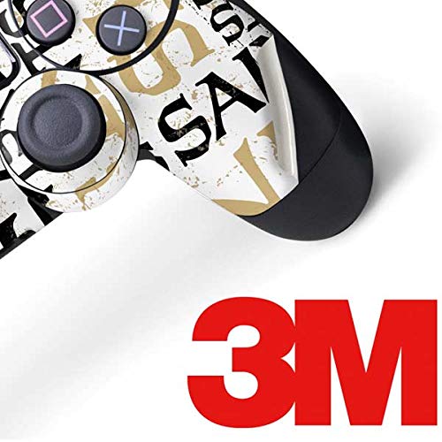 Skinit Decal Gaming Skin Compatible with PS4 Controller - Officially Licensed NFL New Orleans Saints - Blast Design