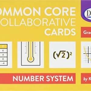 Didax Educational Resources Common Core Collaborative Cards-Number System