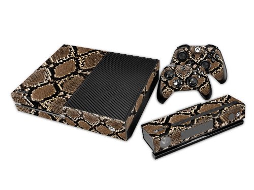 Protective Vinyl Decal Skin/stickers Wrap for Xbox One Console+ 2 Controllers+kinect-Snake