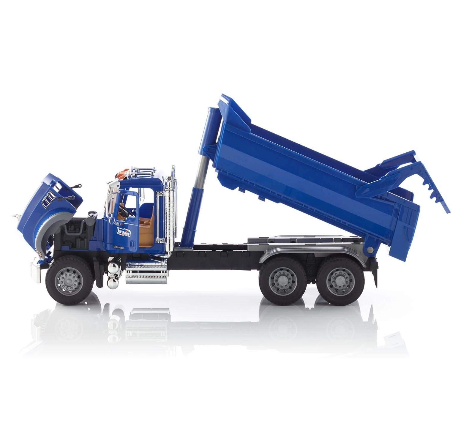 Bruder 02823 MACK Granite Halfpipe Dump Truck