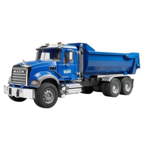 bruder 02823 mack granite halfpipe dump truck