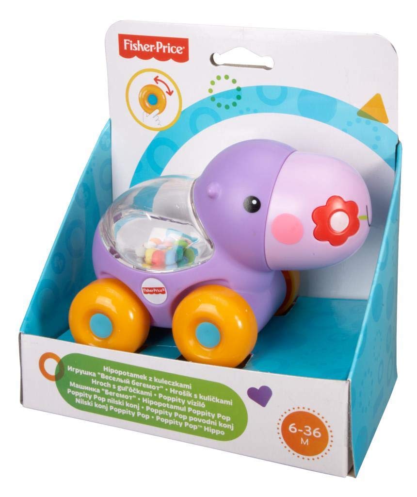 Fisher-Price Poppity Pop Hippo, Multicolor (BGX30)