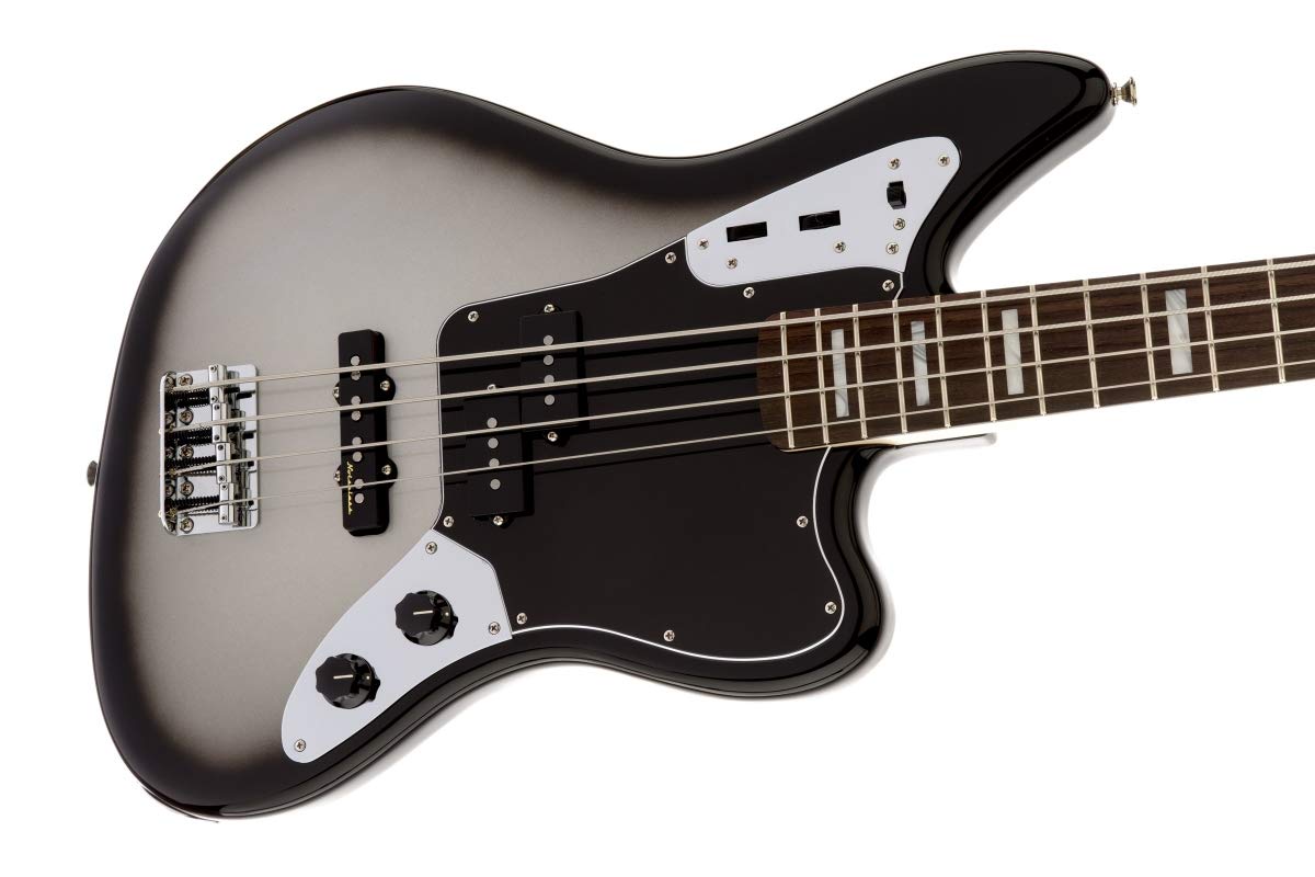 Fender Troy Sanders Jaguar Bass, Silverburst, Rosewood Fingerboard