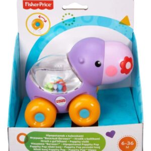 Fisher-Price Poppity Pop Hippo, Multicolor (BGX30)