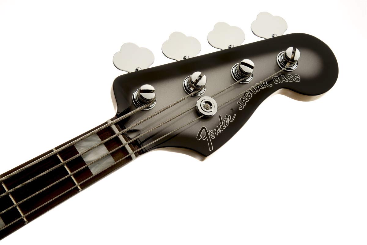 Fender Troy Sanders Jaguar Bass, Silverburst, Rosewood Fingerboard