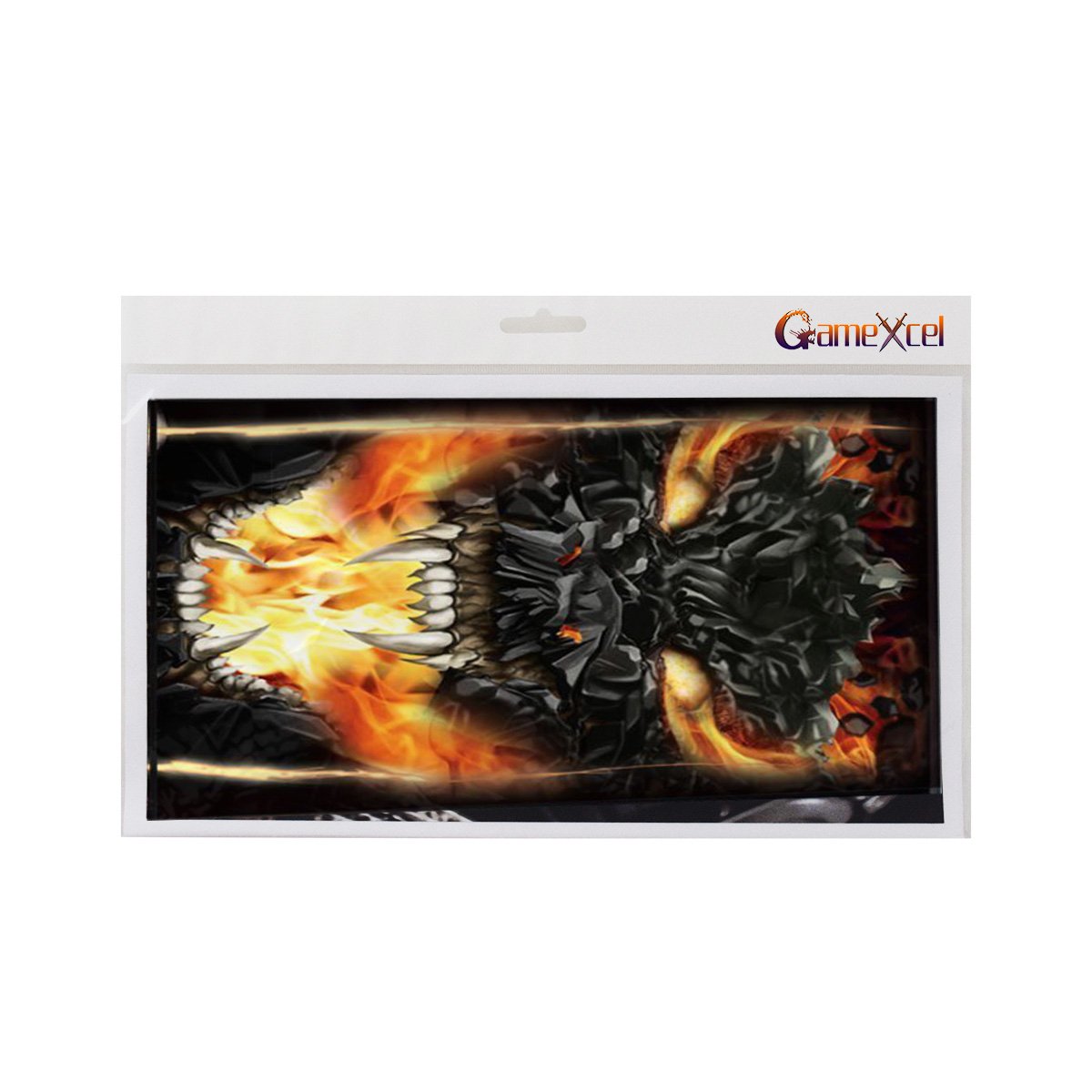 Designer Skin Sticker for the Xbox One Console With Two Wireless Controller Decals- Firestorm