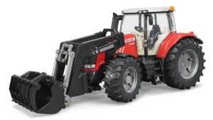 bruder massey ferguson 7600 with frontloader