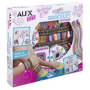 alex diy wear ultimate friendship bracelet party kids art and craft activity