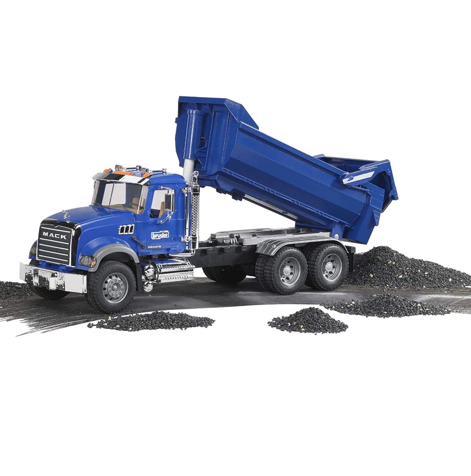 Bruder 02823 MACK Granite Halfpipe Dump Truck