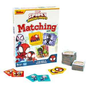 Wonder Forge Marvel Spidey & His Amazing Friends Matching | Build Focus and Memory with Fun Superheroes | Features Favorite Marvel Characters | Ages 3+