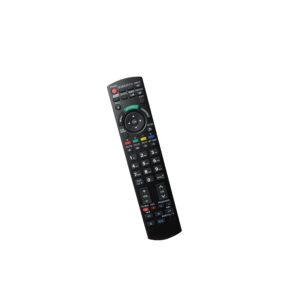 hcdz replacement remote control for panasonic th-50pz77u th-50px77u th-42pz77u th-50pe77u th-42px77u n2qayb000217 n2qayb000220 n2qayb000703 n2qayb000571 smart 3d plasma lcd led hdtv tv