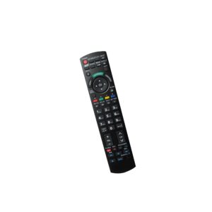 HCDZ Replacement Remote Control for Panasonic TH-50PZ77U TH-50PX77U TH-42PZ77U TH-50PE77U TH-42PX77U N2QAYB000217 N2QAYB000220 N2QAYB000703 N2QAYB000571 Smart 3D Plasma LCD LED HDTV TV