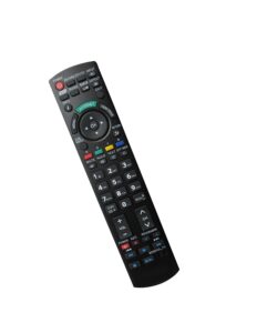 hcdz replacement remote control for panasonic pt-50lcz7 tc-p42xt50 tc-p50xt50 tc-p42ut50 tc-p50ut50 th-c50hd18 th-m50hd18 n2qayb000779s n2qayb000806 tc-l47e50 tc-l55e50 plasma lcd led hdtv tv