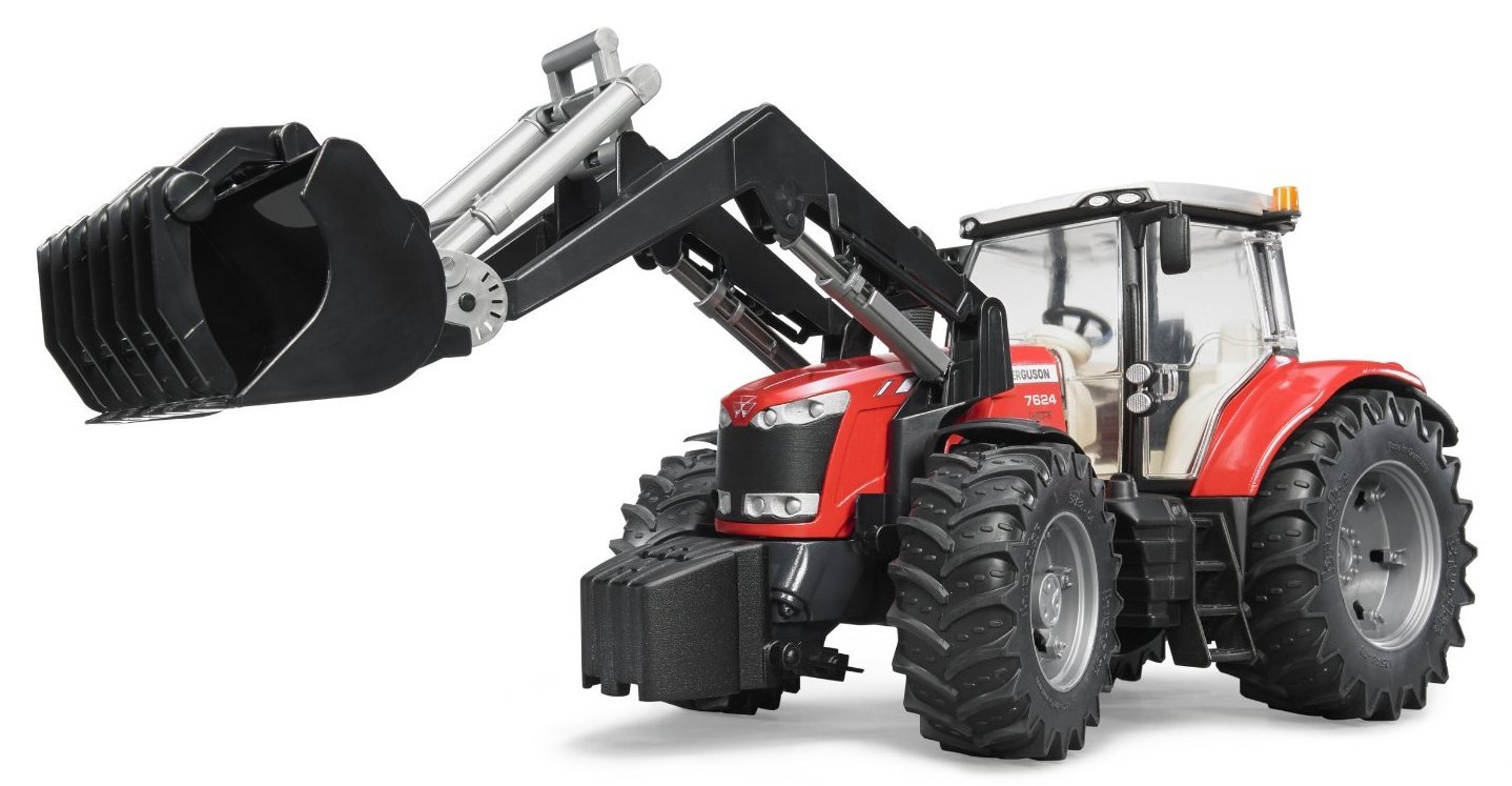 Bruder Massey Ferguson 7600 with Frontloader