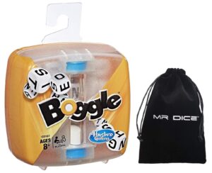 boggle classic game bundle with drawstring bag