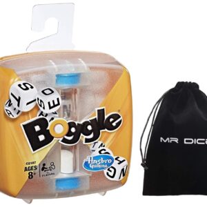 Boggle Classic Game Bundle with Drawstring Bag