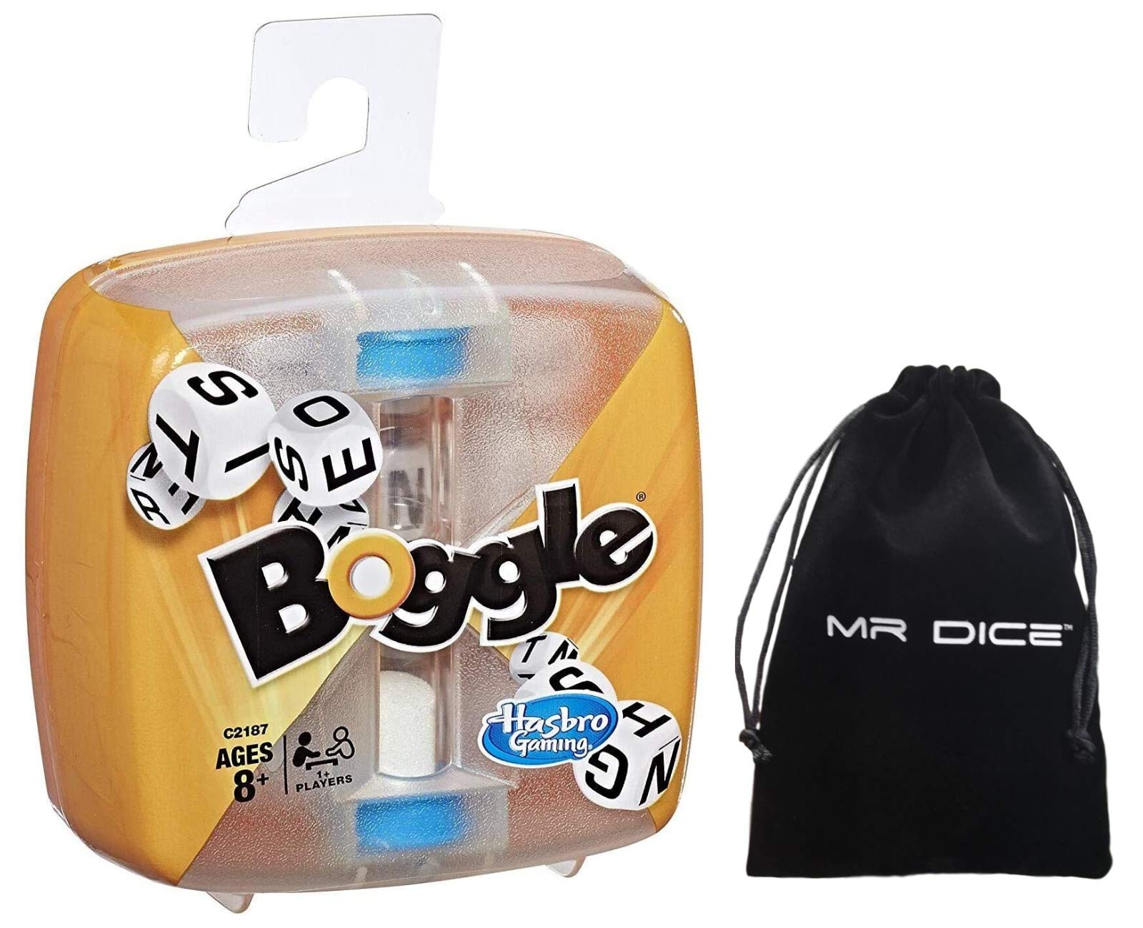 Boggle Classic Game Bundle with Drawstring Bag