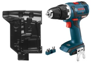 bosch dds182bn bare-tool 18-volt brushless 1/2-inch compact tough drill/driver with insert tray for l-boxx, blue