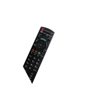 HCDZ Replacement Remote Control for Panasonic TH-50PZ77U TH-50PX77U TH-42PZ77U TH-50PE77U TH-42PX77U N2QAYB000217 N2QAYB000220 N2QAYB000703 N2QAYB000571 Smart 3D Plasma LCD LED HDTV TV