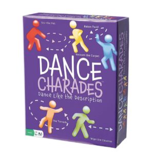 pressman dance charades game: can be played with included cd, alexa skills or google assistant