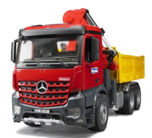 bruder mb arocs construction truck with crane and accessories bta03651