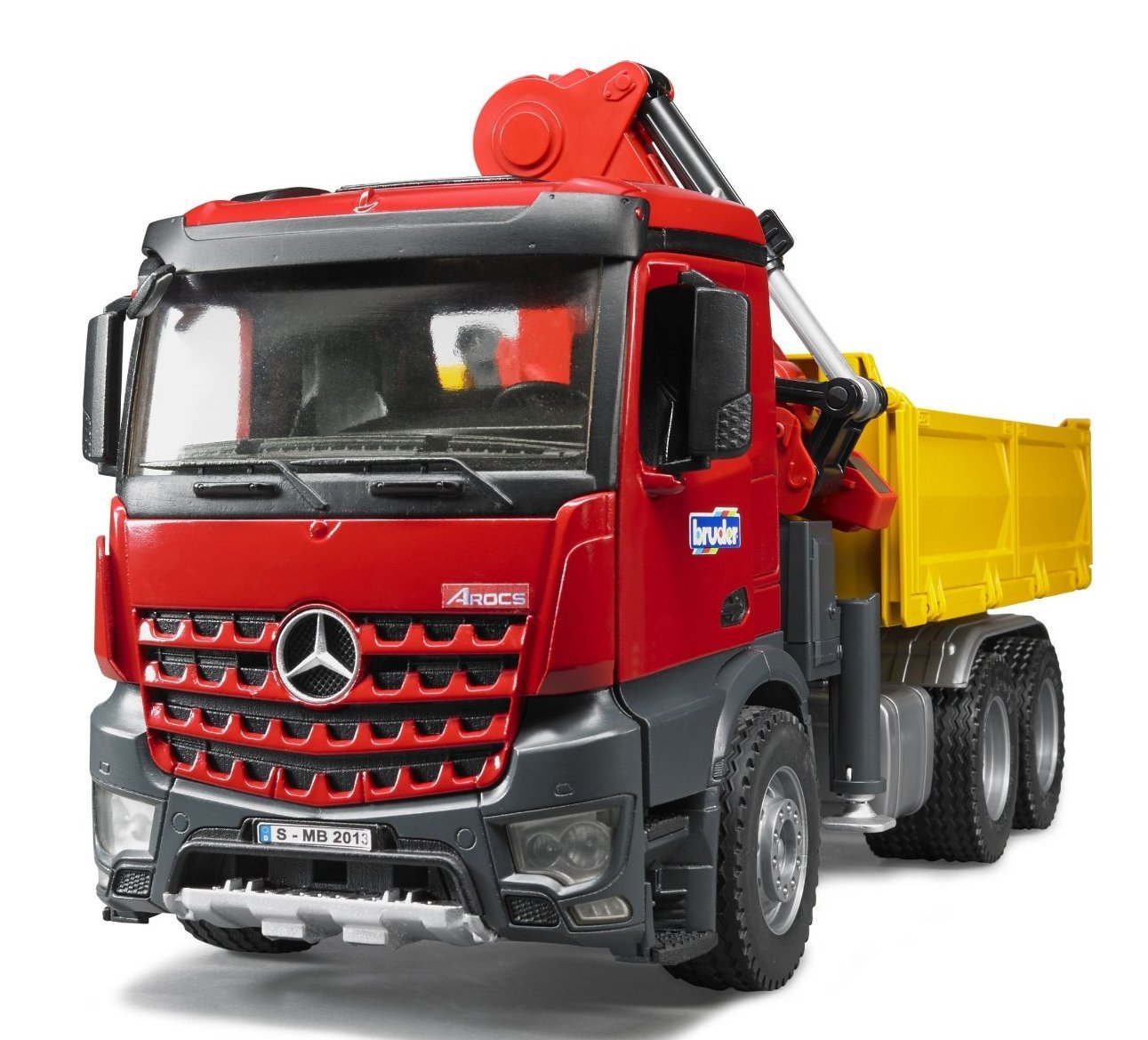 Bruder MB Arocs Construction Truck with Crane and Accessories BTA03651