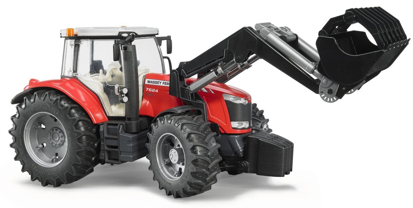 Bruder Massey Ferguson 7600 with Frontloader