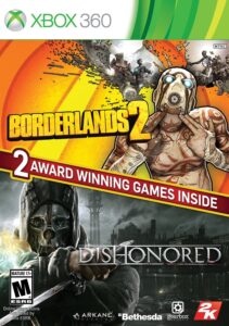 the borderlands 2 & dishonored bundle - xbox 360