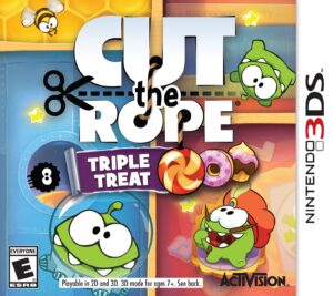 cut the rope: triple treat - nintendo 3ds