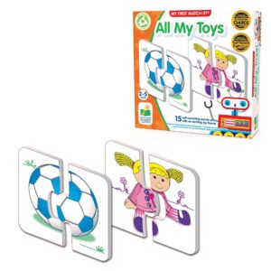 the learning journey: my first match it - all my toys - self-correcting matching puzzles for toddlers and preschoolers