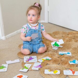 The Learning Journey: My First Match It - Dinosaurs - 2 Year Old Toys, Puzzles for Toddlers, Toddler Puzzle, Educational Toys for 2 Year Old - 15 Self-Correcting Matching Puzzles - Award Winning Toys