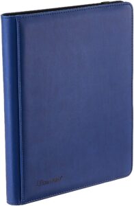 ultra pro premium pro-binder 9-pocket cards, blue