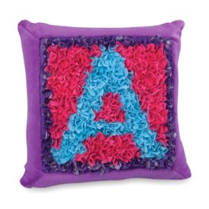 ORB Toys PlushCraft DIY Personalized Pillow - Perfect Craft and Gift for Boys and Girls - Mess Free and No Sewing Required