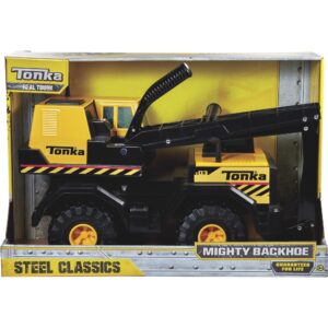 Tonka 93931 Classic Steel Backhoe Vehicle