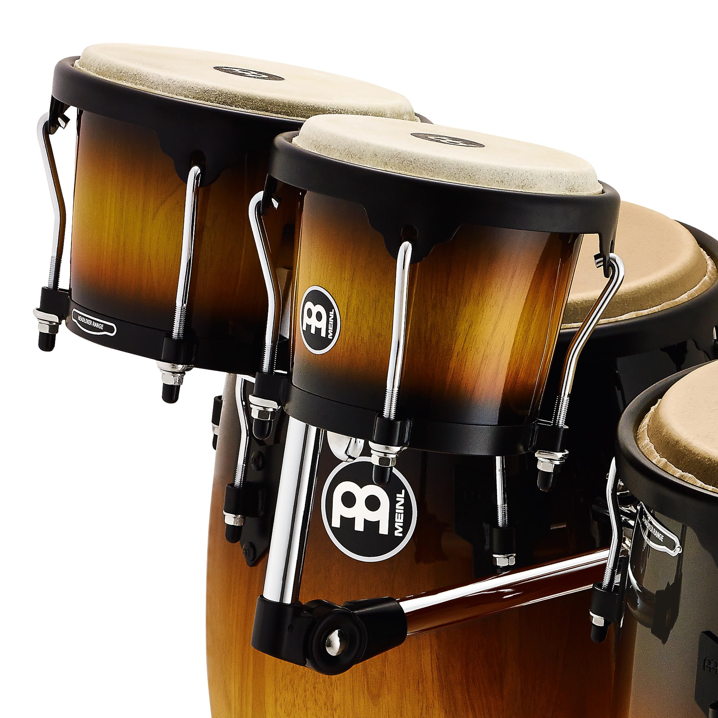 Meinl Percussion Bongo Mount for Conga Double Stands-NOT Made in China-Adjustable Angle, 2-Year Warranty (THBM)