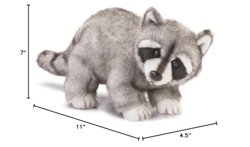 Nat and Jules Crawling Large Raccoon Friend Children's Plush Stuffed Animal Toy