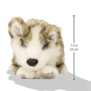 Folkmanis Wolf Pup Hand Puppet, Gray, White, Black, 1 EA