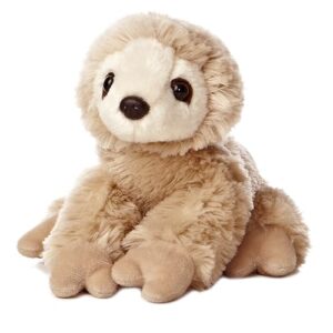 aurora - mini flopsie - 8" sloth, beige