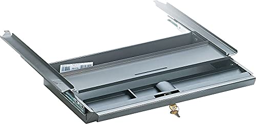 HON D2S Center Drawer, 38000 Series, Stationmaster, 19 x 14-3/4 x 3, Charcoal