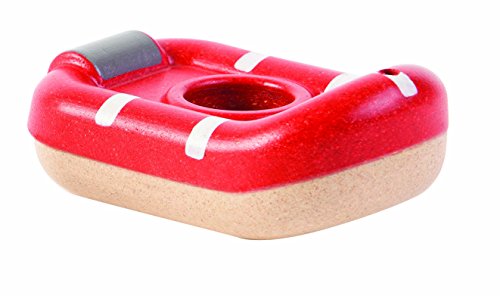 PlanToys Coastguard Bath And Water Play Toy (5668) | Sustainably Made from Rubberwood and Non-Toxic Paints and Dyes | Eco-Friendly PlanWood