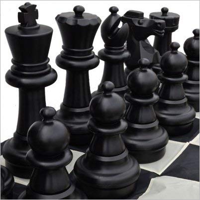 MegaChess Giant Oversized Premium Chess Set with 25 Inch Tall King with Quick Fold Nylon Mat