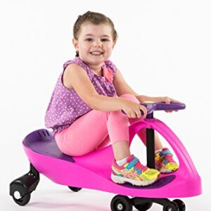 PlasmaCar The Original by PlaSmart – Pink/Purple – Ride On Toy, Ages 3 yrs and Up, No Batteries, Gears, or Pedals, Twist, Turn, Wiggle for Endless Fun