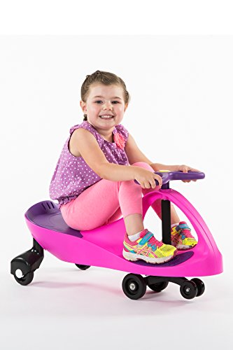 PlasmaCar The Original by PlaSmart – Pink/Purple – Ride On Toy, Ages 3 yrs and Up, No Batteries, Gears, or Pedals, Twist, Turn, Wiggle for Endless Fun