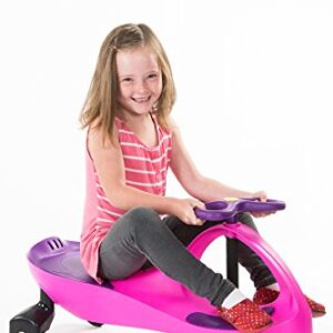 PlasmaCar The Original by PlaSmart – Pink/Purple – Ride On Toy, Ages 3 yrs and Up, No Batteries, Gears, or Pedals, Twist, Turn, Wiggle for Endless Fun