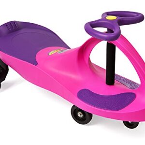 PlasmaCar The Original by PlaSmart – Pink/Purple – Ride On Toy, Ages 3 yrs and Up, No Batteries, Gears, or Pedals, Twist, Turn, Wiggle for Endless Fun